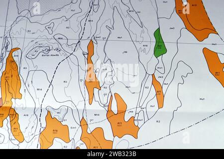 Cairo, Egypt, January 2 2024: Detailed soil survey of Hanidh and ...