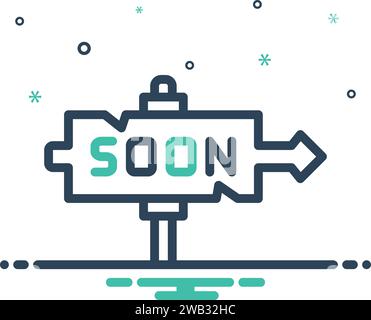 Icon for soon,shortly Stock Vector Image & Art - Alamy