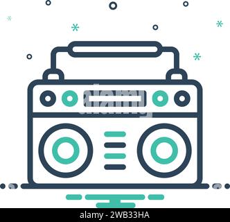 Icon for portable,movable Stock Vector Image & Art - Alamy
