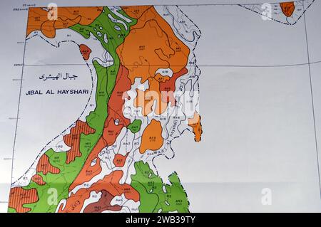 Cairo, Egypt, January 2 2024: Detailed soil survey of Hanidh and ...