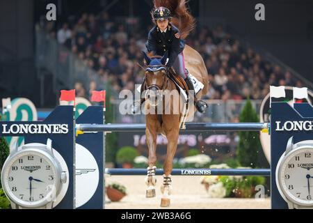Francesca Ciriesi in action during the CSI5* - W Longines FEI World Cup ...