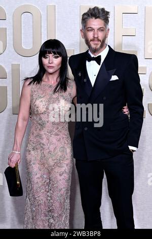 Christina Ricci mit Ehemann Mark Hampton bei der Vanity Fair Oscar ...