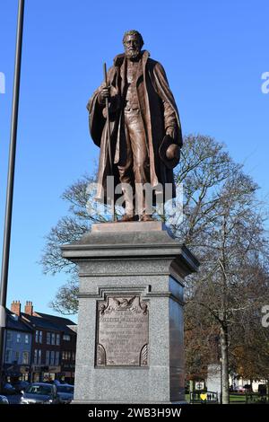 The Hon. Frederick Tollemache statue Grantham Lincs. 2024 Stock Photo ...
