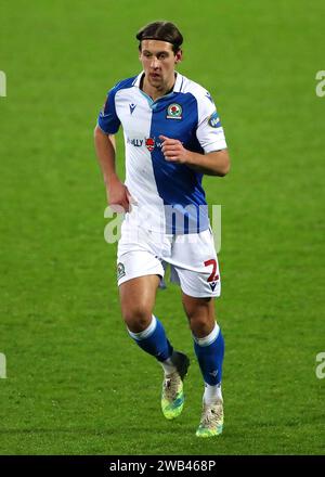 Blackburn Rovers' Callum Brittain during the Sky Bet Championship match ...