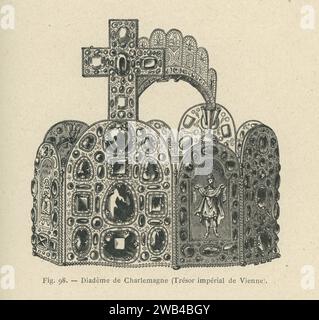 The Imperial Crown of the Holy Roman Empire was the hoop crown of the ...