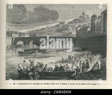 Claude-François-Dorothée, marquis de Jouffroy d'Abbans (30 September ...