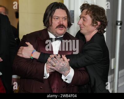 Matty Matheson at the 81st Golden Globe Awards held at the Beverly ...