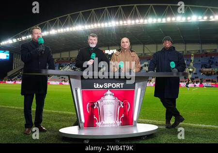 ITV commentary team Mark Pougatch, Roy Keane, Roberto Martinez and Ian ...