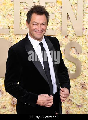 Dominic West attends the 81st Annual Golden Globe Awards at The Beverly ...