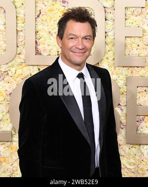 Dominic West attends the 81st Annual Golden Globe Awards at The Beverly ...