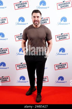 James Tindale attending a screening of Geordie Shore at the Soho Hotel ...
