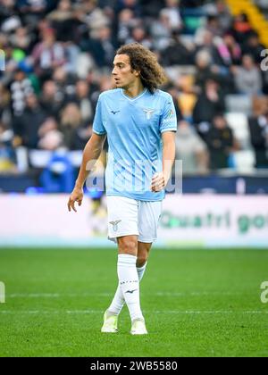Lazio's Matteo Elias Guendouzi Olie', left, and Parma's Emanuele Valeri ...