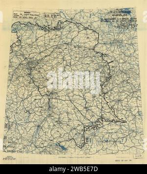 [April 29, 1945], HQ Twelfth Army Group situation map. 1945 by Allied ...