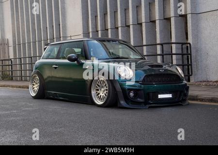 Modified and air bagged R53 Mini Cooper S Stock Photo - Alamy