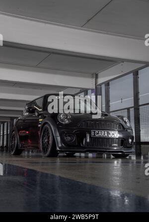 Modified R53 Mini Cooper S hot hatch car Stock Photo - Alamy