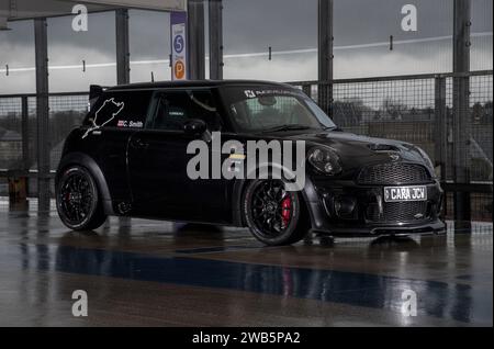 Modified R53 Mini Cooper S hot hatch car Stock Photo - Alamy