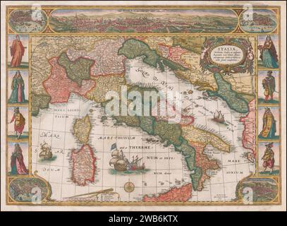 This 1640 map by Cornelis II Danckerts provides a detailed view of ...