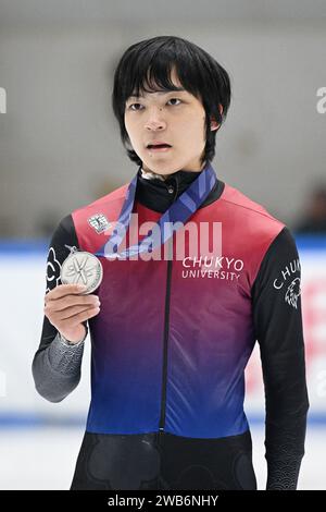 Nagano, Japan. Credit: MATSUO. 8th Jan, 2024. Shuta Matsuzu Short Track ...