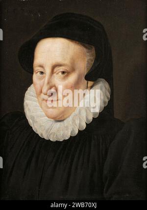 *Portrait of an Elderly Lady* by Adriaen Thomasz. Key is an oil on ...