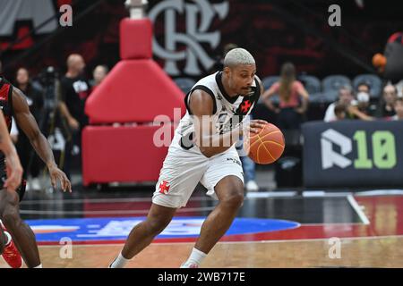 Rio, Brazil - january 08, 20234, match between Flamengo 84 vs 79 Vasco ...