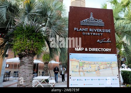 Plant Riverside District map and directory in historic downtown ...