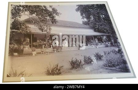 'Soekodono' sugar factory around 1880 with a reference to 'Mr. W. A ...