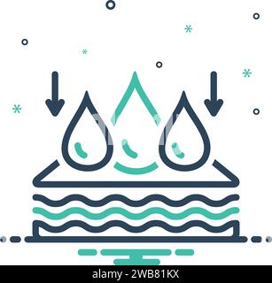 Icon for absorbent,absorbing Stock Vector Image & Art - Alamy