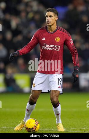 Wigan, UK. 08th Jan, 2024. Wigan Athletic midfielder Baba Adeeko (26 ...