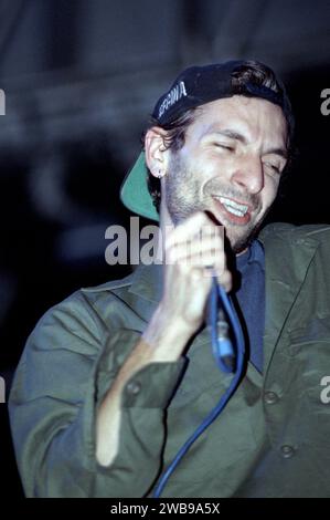 Milan Italy 1995-06-09 : Bobby Hambel guitarist of Biohazard during ...