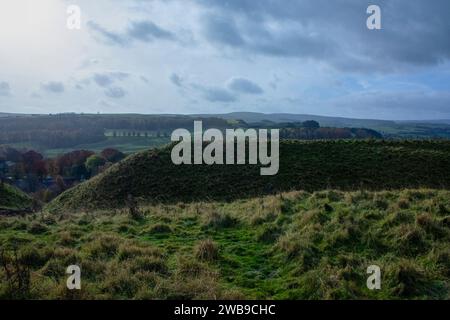 Weardale landscape in autumn Stock Photo - Alamy