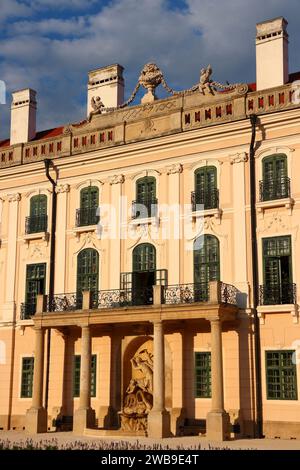 Eszterhaza palace in Fertod, Hungary, Europe Stock Photo - Alamy