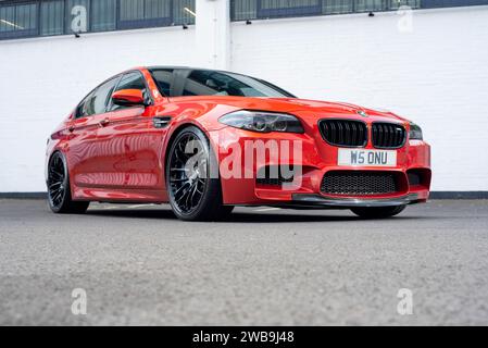 F50 BMW M5 super saloon car Stock Photo - Alamy