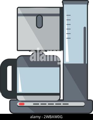 Coffee machine technology icon vector illustration graphic design Stock ...