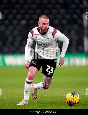 Derby County's Joe Ward during the Sky Bet Championship match at Pride ...