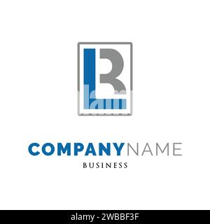 Initial Letter LB Icon Logo Design Template Stock Vector Image & Art ...