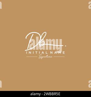 DB Signature Logo Template Vector Stock Vector Image & Art - Alamy