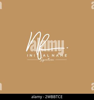 NF Signature Logo Template Vector Stock Vector Image & Art - Alamy