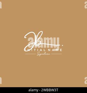 JB Signature Logo Template Vector Stock Vector Image & Art - Alamy
