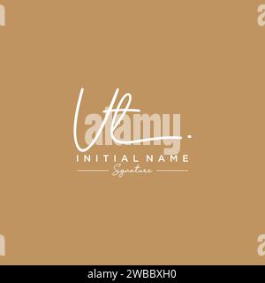 UT Signature Logo Template Vector Stock Vector Image & Art - Alamy