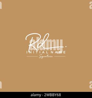 RD Signature Logo Template Vector Stock Vector Image & Art - Alamy