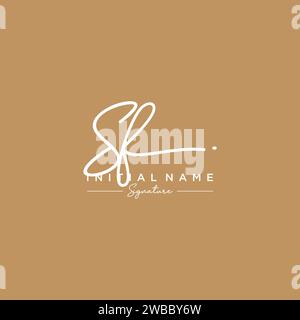 SF Signature Logo Template Vector Stock Vector Image & Art - Alamy