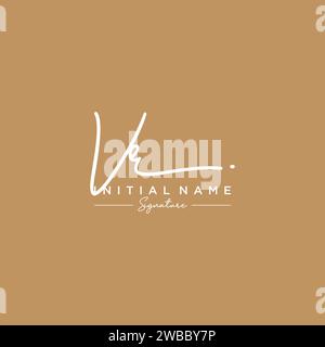 VR Signature Logo Template Vector Stock Vector Image & Art - Alamy