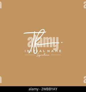 TF Signature Logo Template Vector Stock Vector Image & Art - Alamy