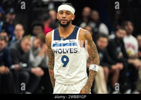Minnesota Timberwolves guard Nickeil Alexander-Walker during an NBA ...