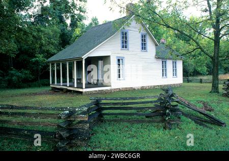 The 1881 Moses Carver House in Diamond, Missouri, at the George ...