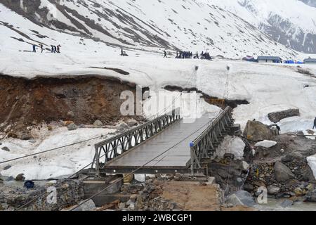 Damaged buildings in Kedarnath disaster June 2013. In June 2013, a ...