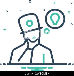 Icon for wondering,ponder Stock Vector Image & Art - Alamy