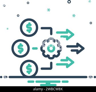 Icon for operational cost,operational Stock Vector Image & Art - Alamy