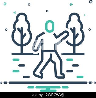 Icon for walk,iteration Stock Vector Image & Art - Alamy