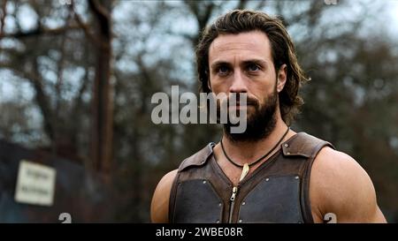 Kraven the Hunter Aaron Taylor-Johnson Stock Photo - Alamy
